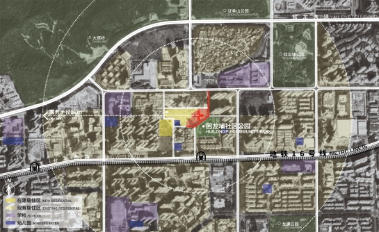 缝合住区和公园的回龙埔社区中心新开放空间 / PLAT Studio – mooool木藕设计网