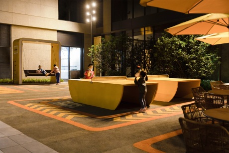 缝合住区和公园的回龙埔社区中心新开放空间 / PLAT Studio – mooool木藕设计网