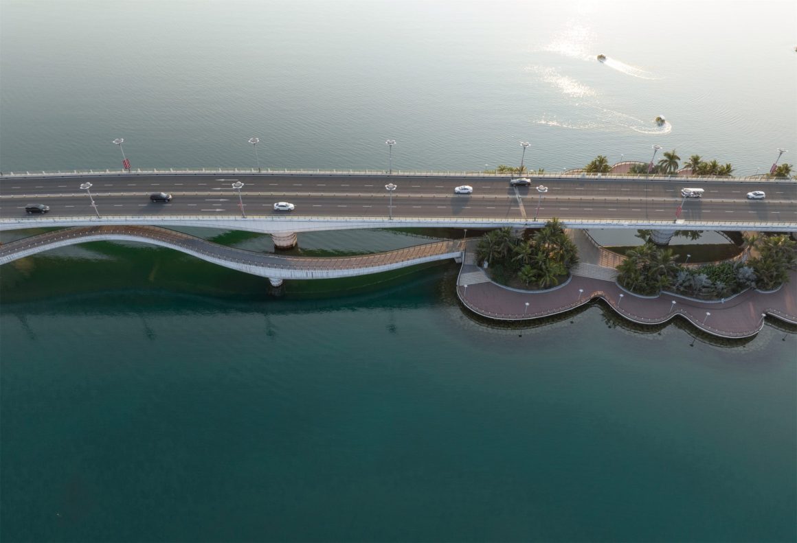 Landscape Bridge of No.1 Haihua Island, Danzhou City, Hainan Province ...