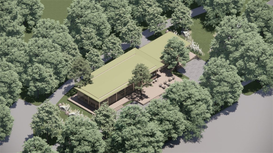 大沙河生态长廊 滨水茶室 / ZAD鸷飞建筑 – mooool木藕设计网