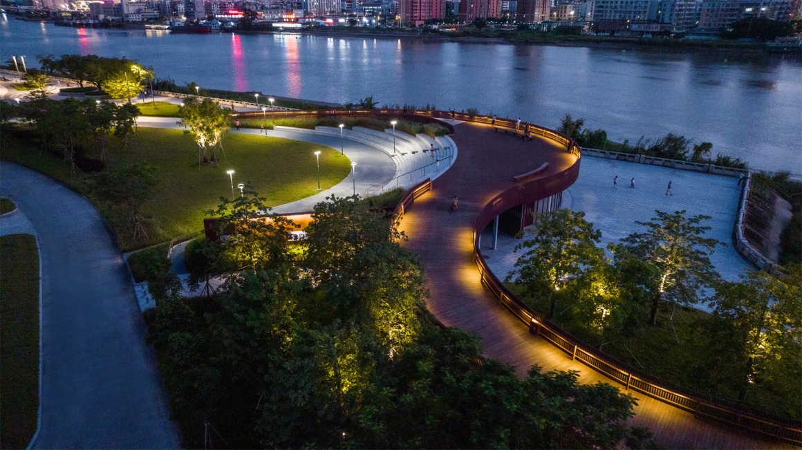 珠海东堤路滨河景观工程（宁海段）景观方案设计 / KMCM 丨科美 – mooool木藕设计网
