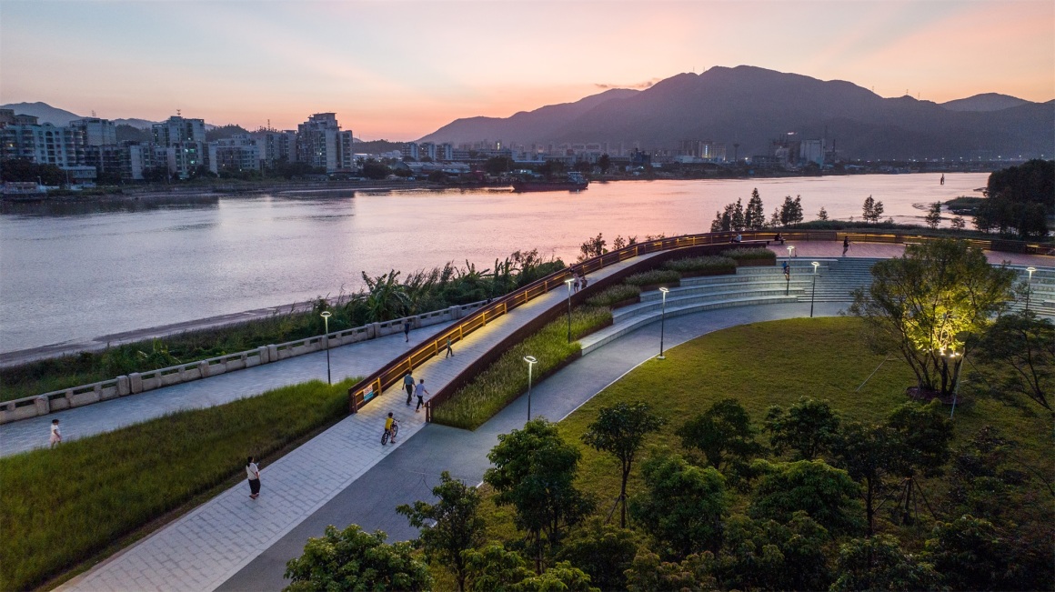 珠海东堤路滨河景观工程（宁海段）景观方案设计 / KMCM 丨科美 – mooool木藕设计网