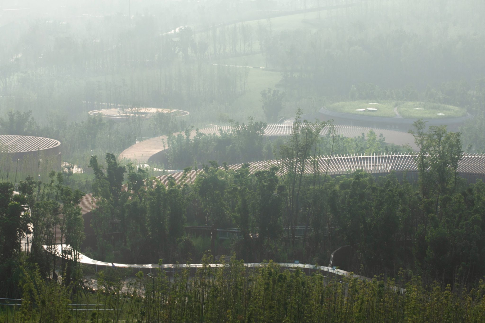 The Panda Pavilions in Chengdu by Atelier Ping Jiang | EID Arch – mooool