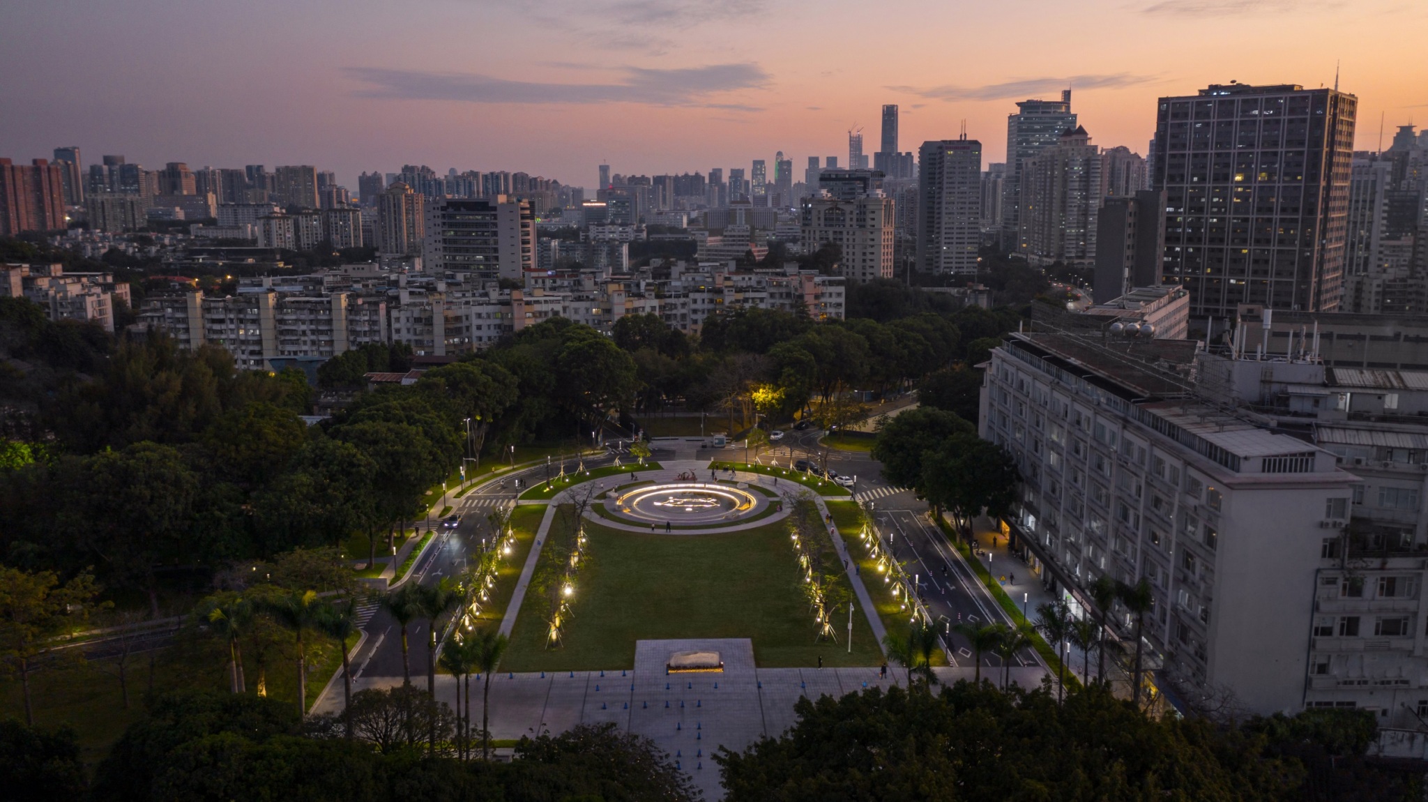 The South main Gate landscape improvement and renovation of South China ...