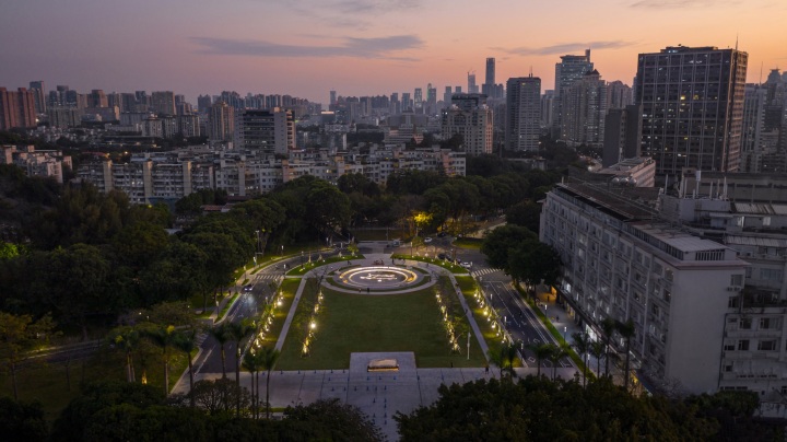 The South main Gate landscape improvement and renovation of South China ...
