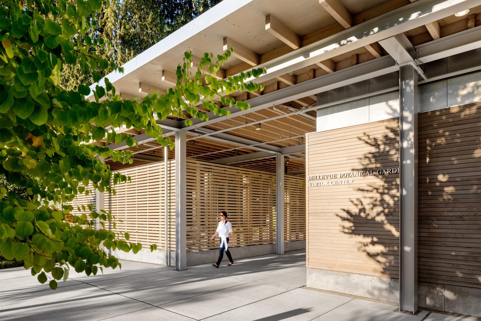 贝尔维尤植物园游客中心 / Olson Kundig – mooool木藕设计网