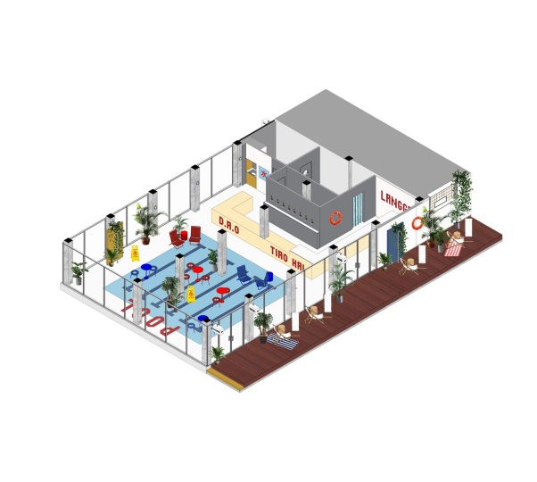 停车场里的东城MIX岛日咖夜酒集合店，北京 / DAGA大观建筑 – mooool木藕设计网