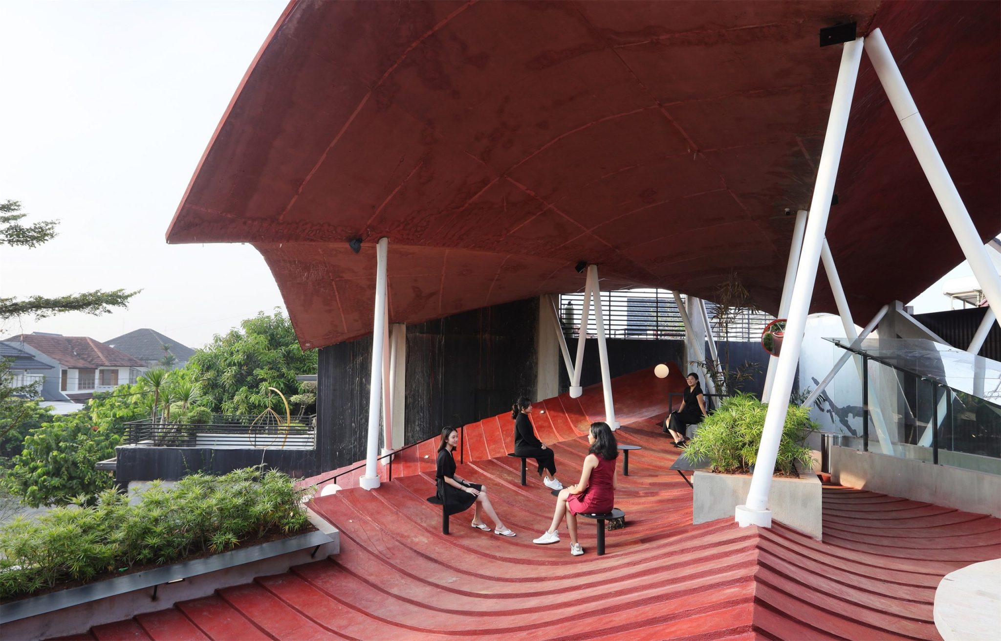 Tanatap树冠花园咖啡馆&餐厅 / RAD+ar – mooool木藕设计网