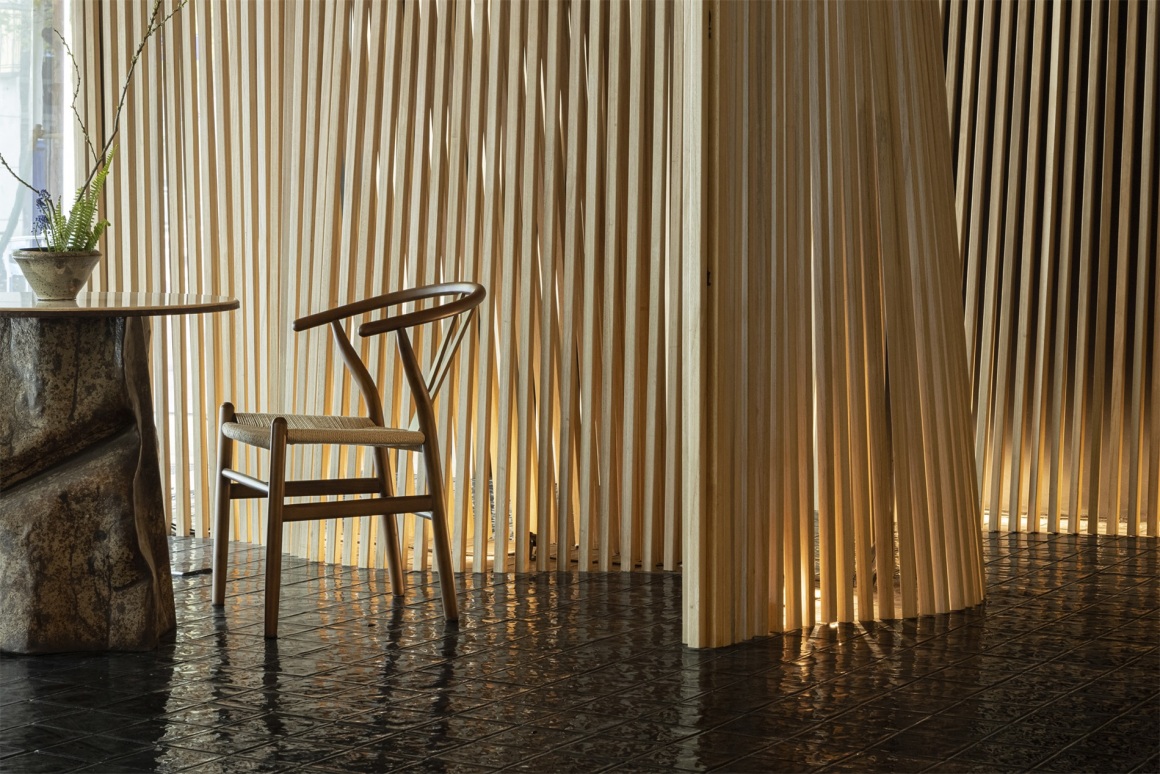 “Spring Up” Tea House design by Usual Studio – mooool