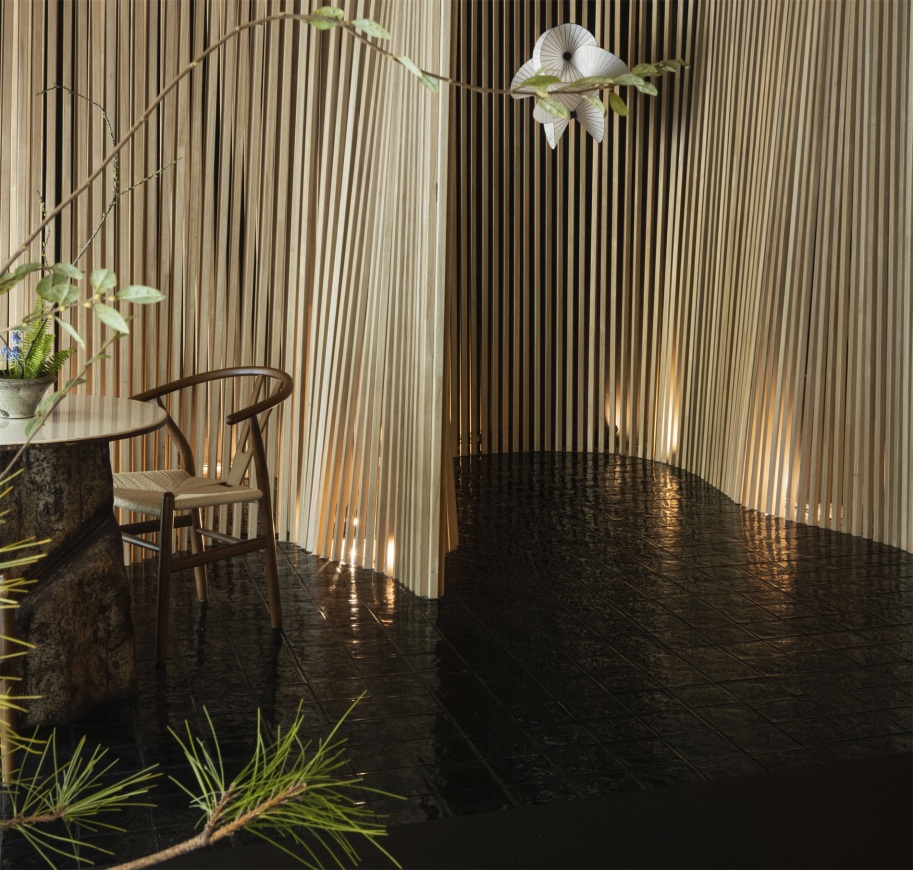 “Spring Up” Tea House design by Usual Studio – mooool