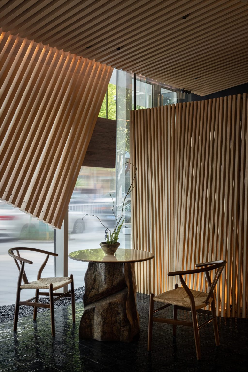 “Spring Up” Tea House design by Usual Studio – mooool