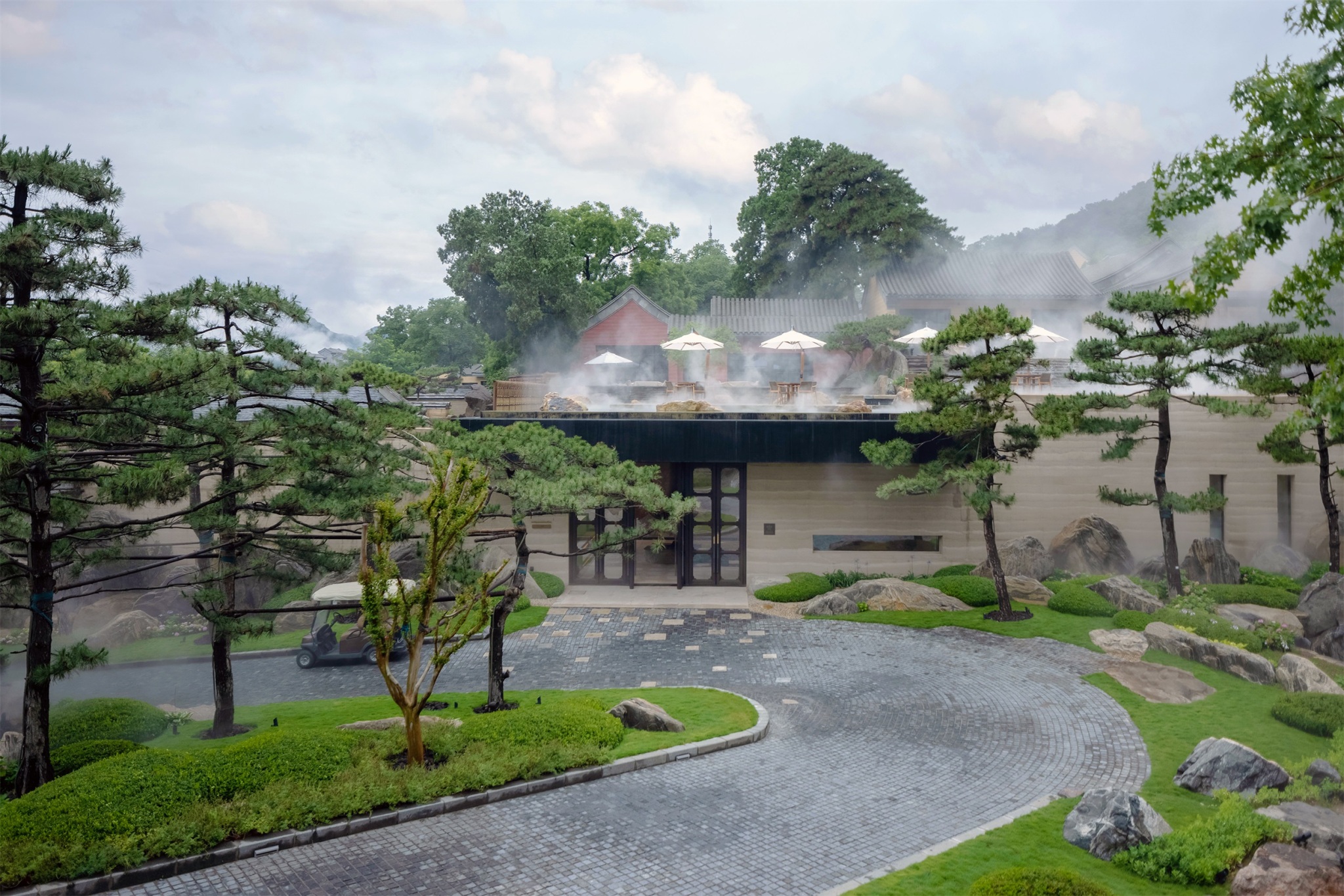 Beijing Xitan Hotel Landscape Design by NIKKEN SEKKEI – mooool