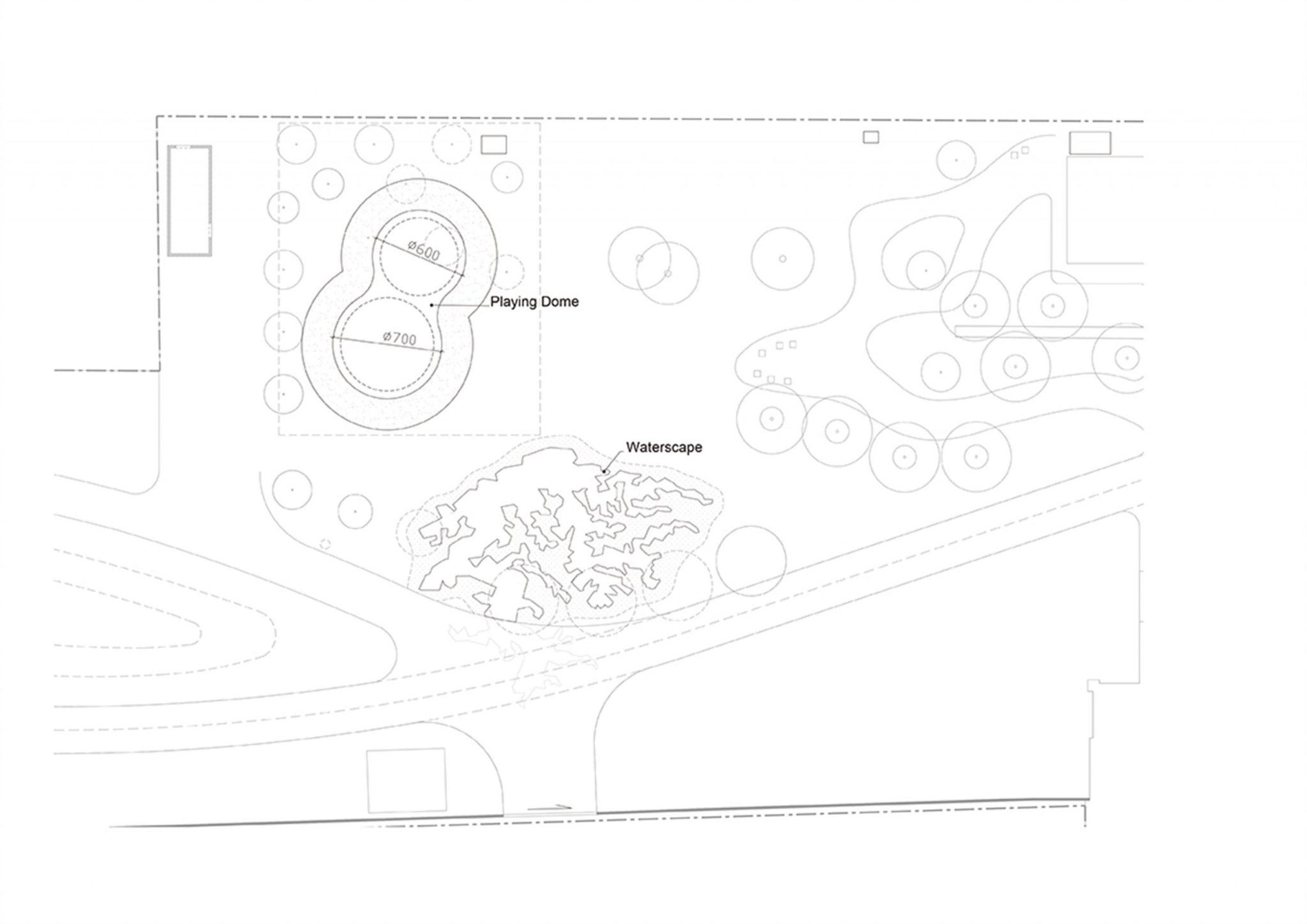 Waterscape and Playing Dome by NOIZ – mooool