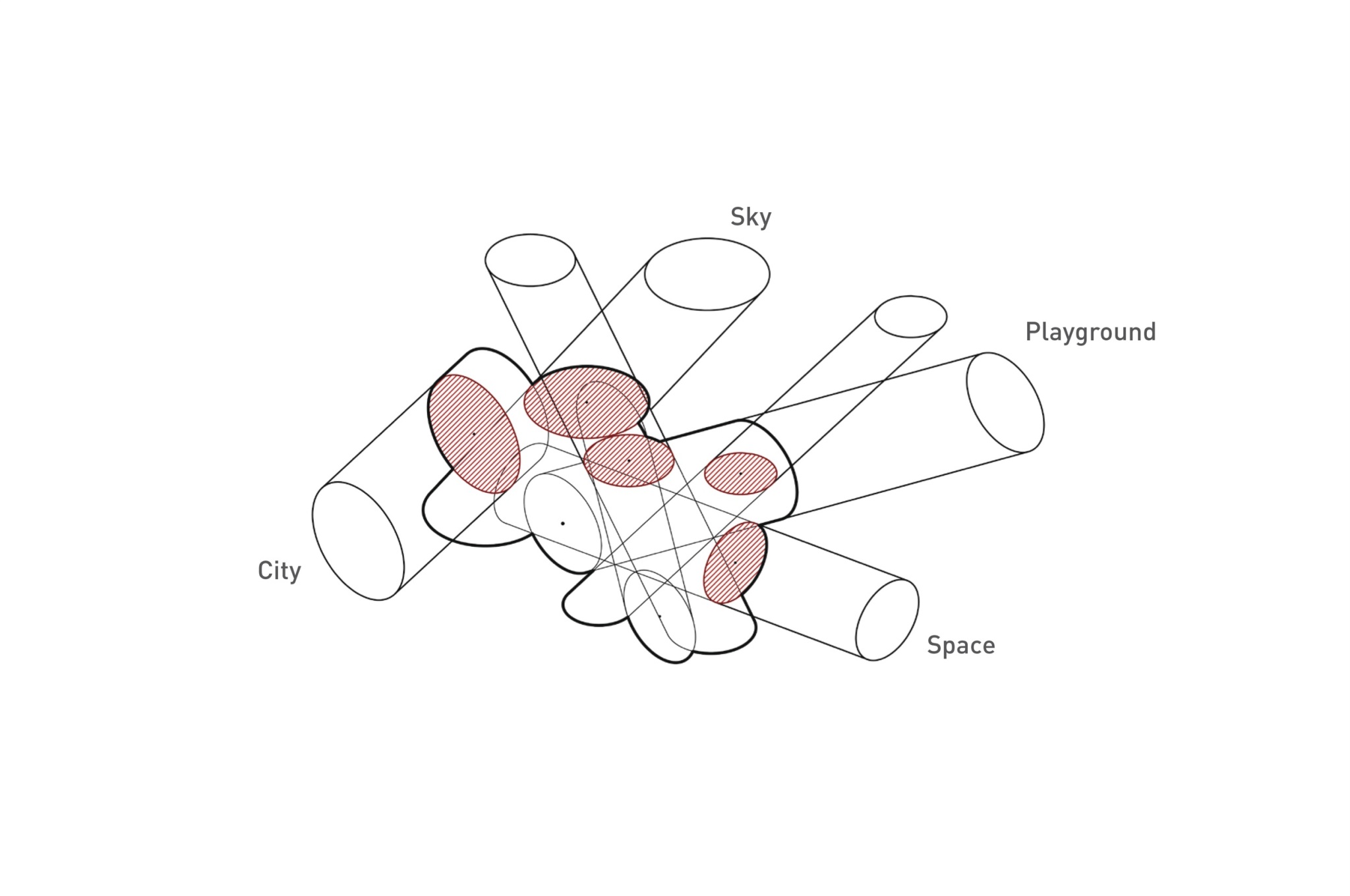 陆轶辰装置设计作品——Six Sections / 六个剖面 / Link-Arc建筑师事务所 – mooool木藕设计网
