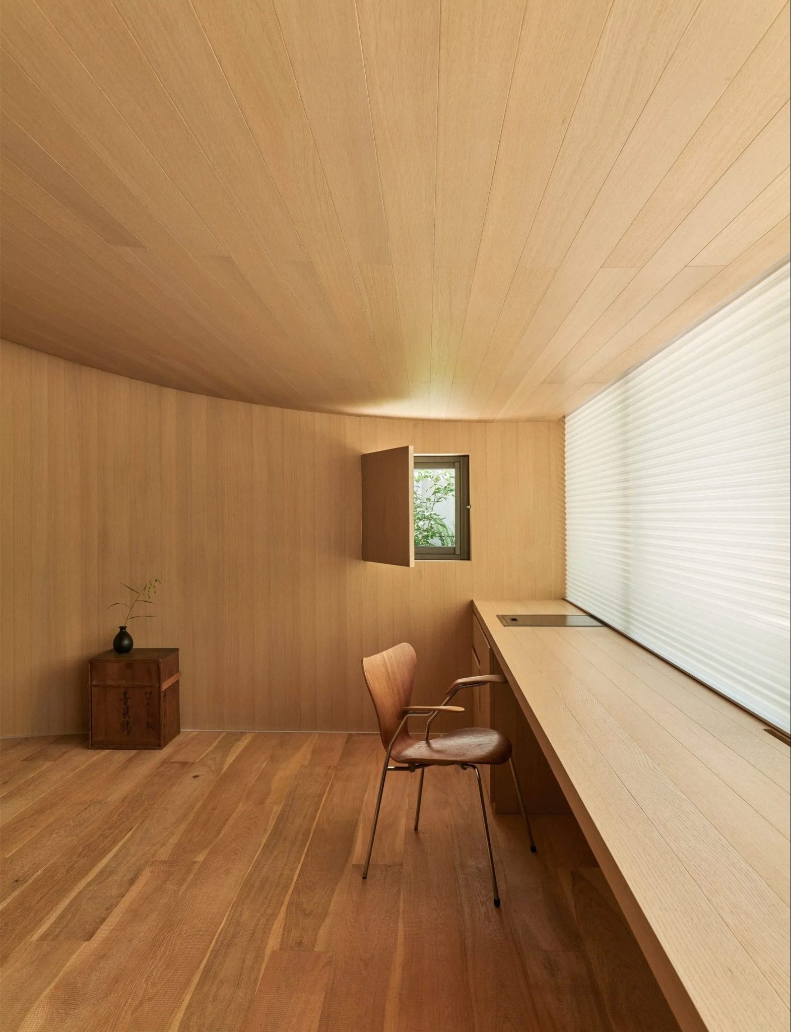 林间茶室 ——消隐的建筑 / 空间里设计 – mooool木藕设计网