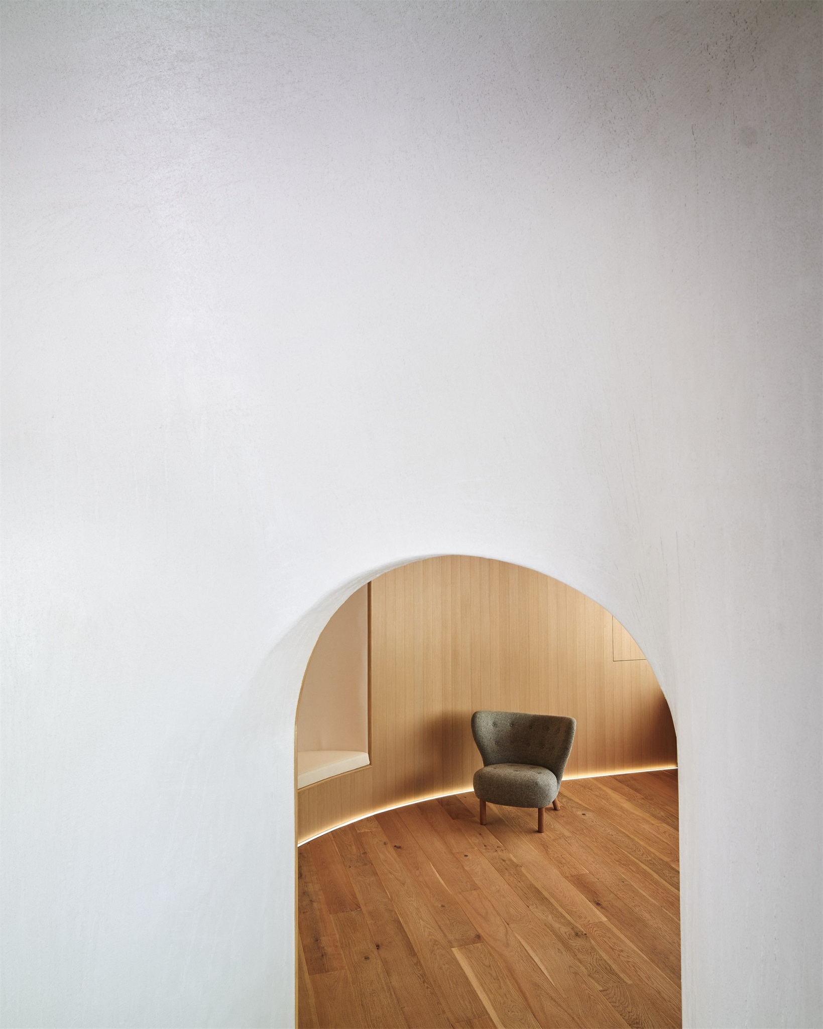 林间茶室 ——消隐的建筑 / 空间里设计 – mooool木藕设计网