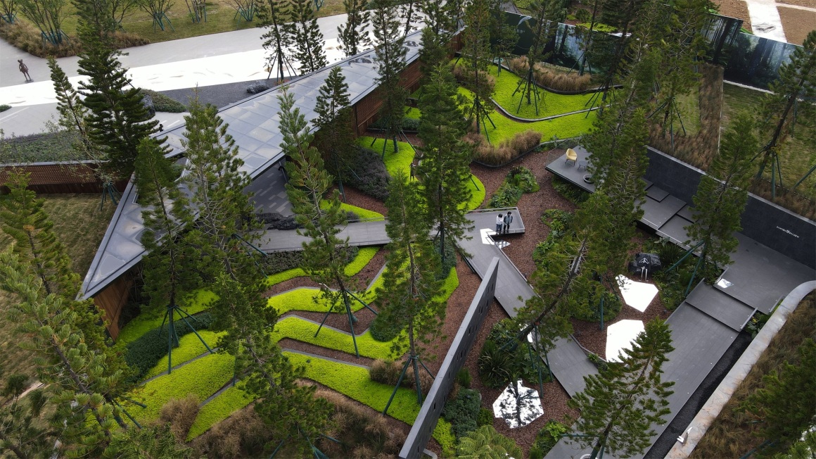 Demonstration Area of China Merchants · Times Park, Chengdu by MAXI ...