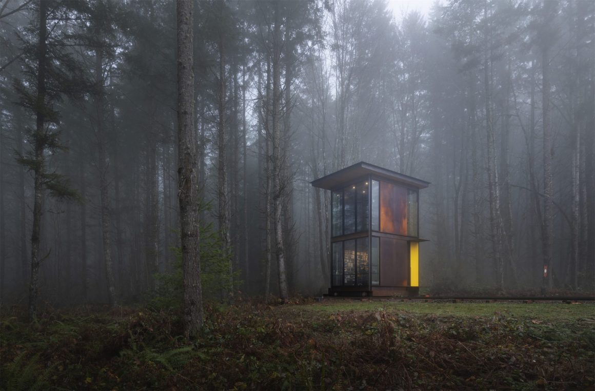 铁轨上的移动办公室，重新定义居家与办公 / Olson Kundig – mooool木藕设计网