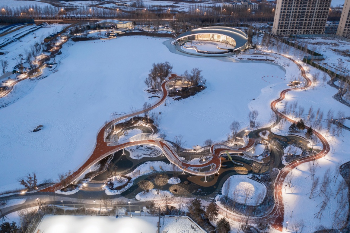 一片北国水泽的守望 | 哈尔滨云湖公园 / 蓝调国际 – mooool木藕设计网