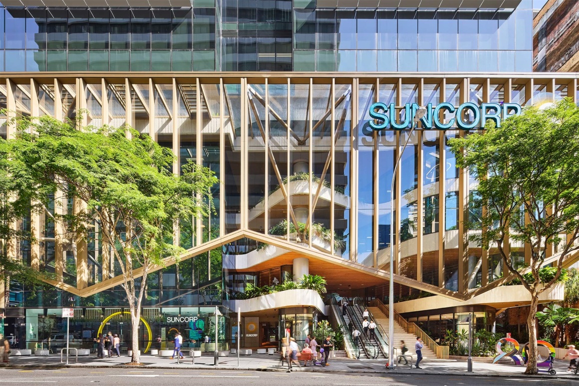 布里斯班安街80号——都市办公新纪元 / ASPECT Studios – mooool木藕设计网