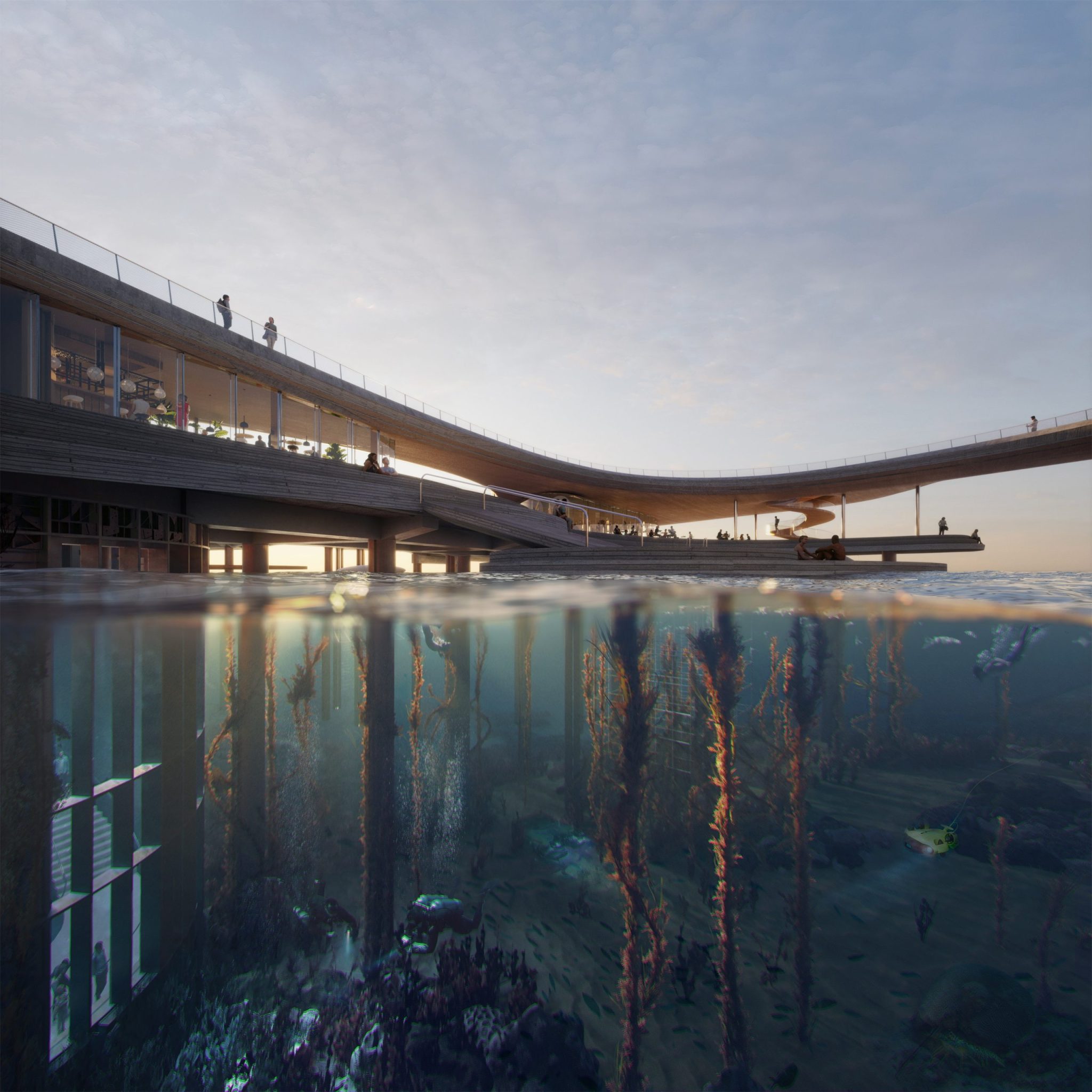 探索可持续海洋经济，奥斯陆福尼布码头改造计划 / Haptic Architects + Oslo Works – mooool木藕设计网