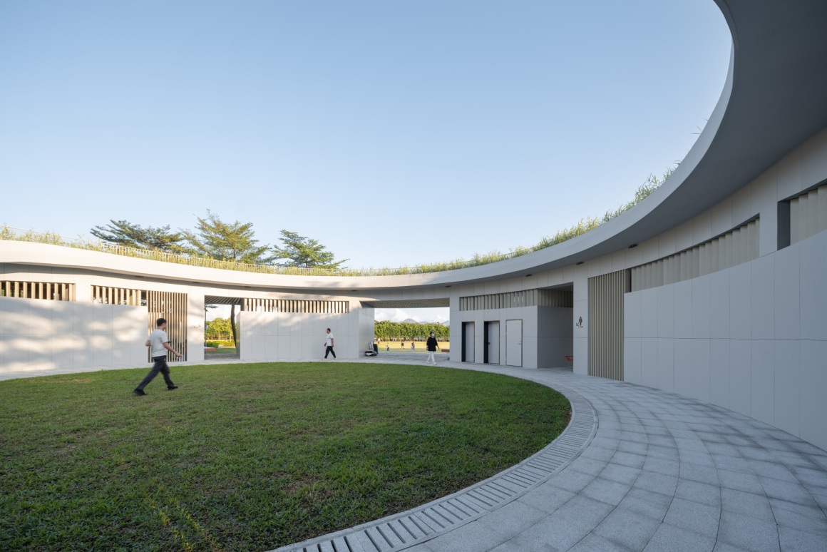 Design of Public Toilet in Shenzhen Bay Haifeng Sports Square by CCDI GROUP 21 STUDIO – mooool