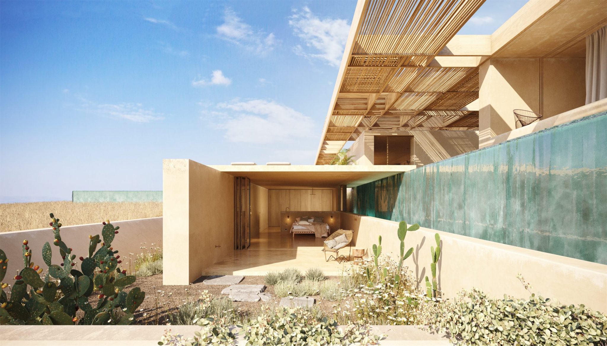 希腊 The Creek 避暑别墅 / Mold architects – Iliana Kerestetzi – mooool木藕设计网