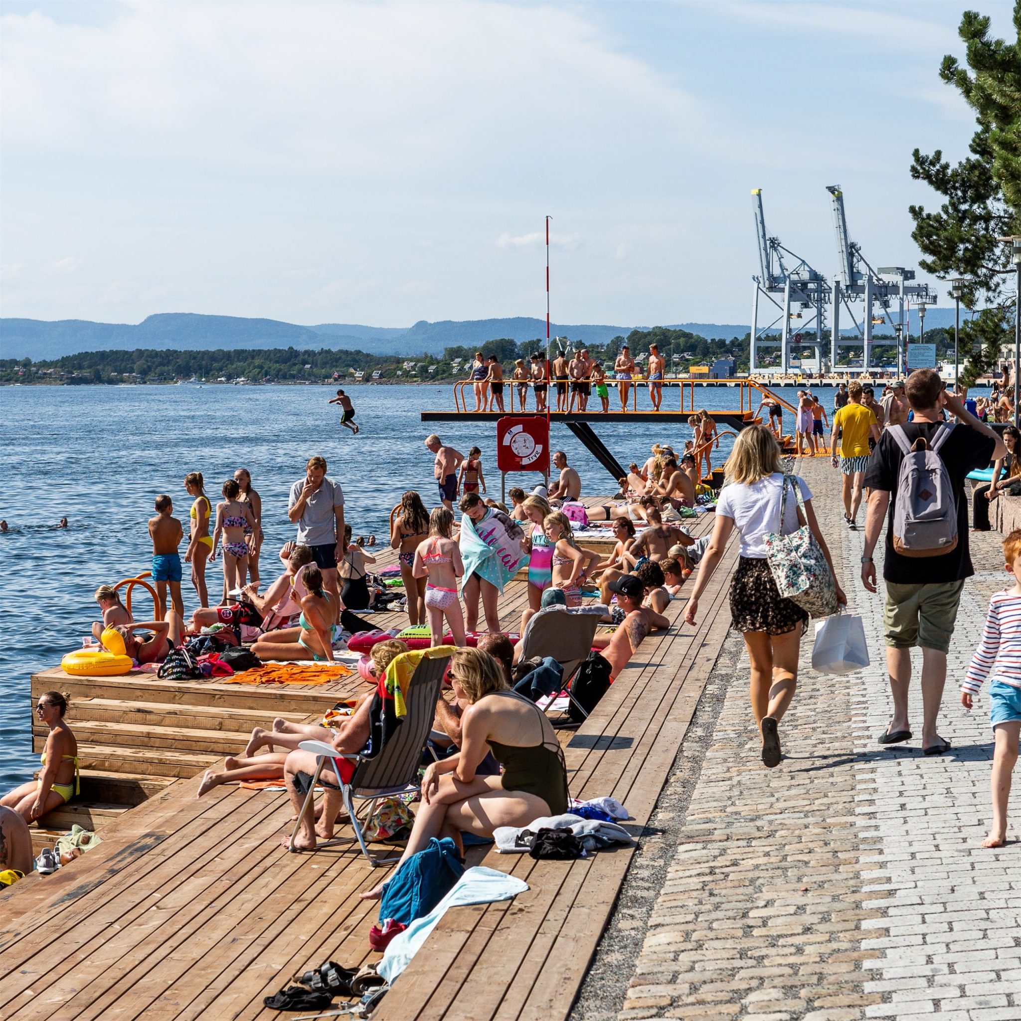 Bekkelaget Harbour Bath by bar bakke landscape architects – mooool
