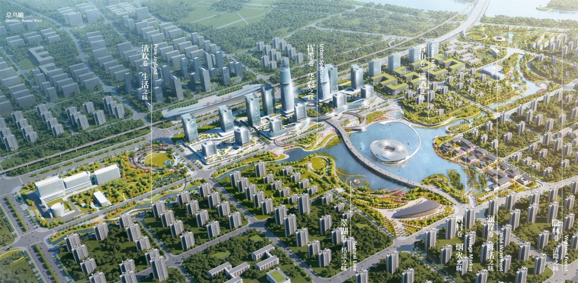 眉山中央公园规划设计 / SWA+格境设计 – mooool木藕设计网