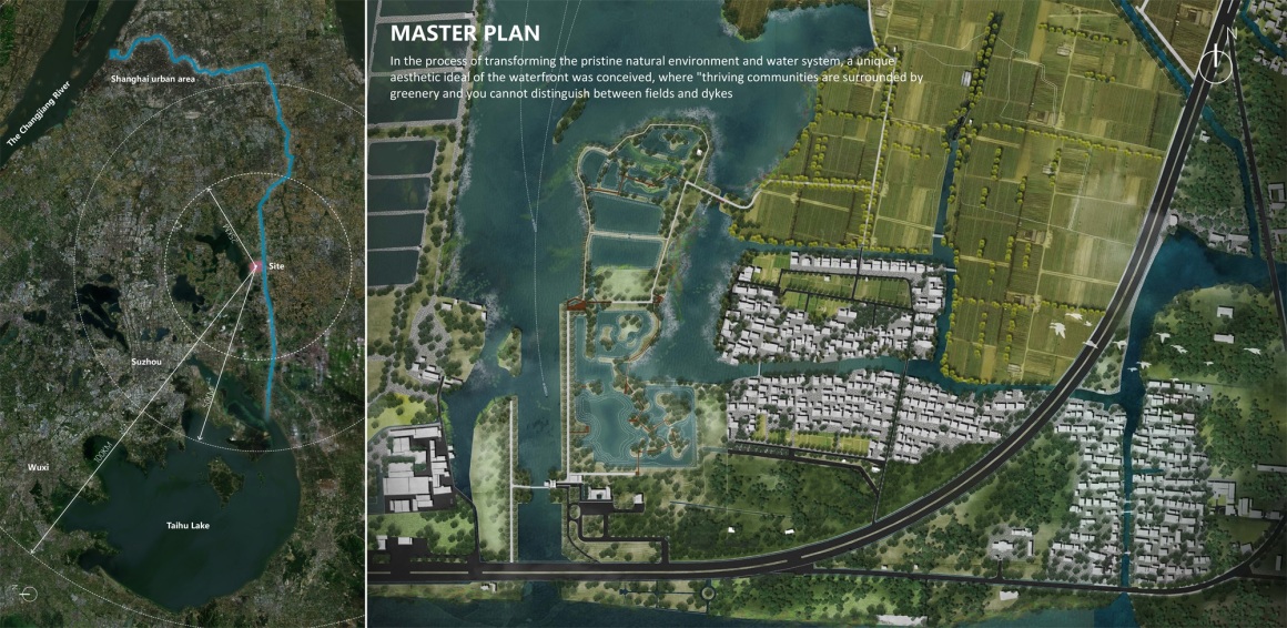 水乡盛景再现沪郊—江南圩田综合水生态系统修复设计 / SLADI – mooool木藕设计网
