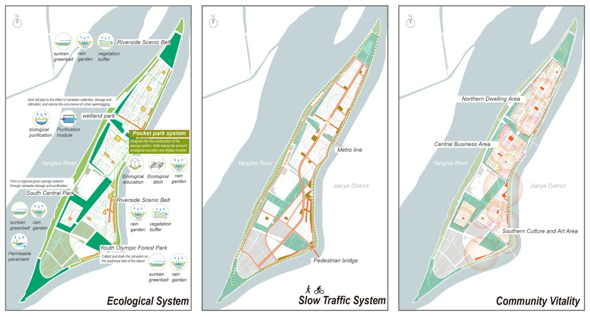 Sino-Singapore Nanjing Eco High-Tech Island Pocket Park Landscape ...