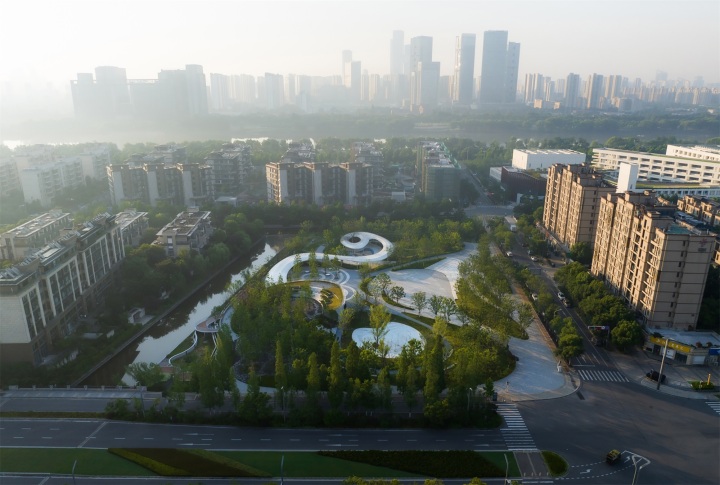 Sino-Singapore Nanjing Eco High-Tech Island Pocket Park Landscape ...