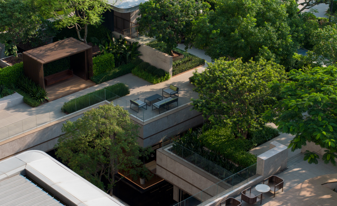 中海广州荔府| 倚山伴榕，感知自然 / 广亩景观 – mooool木藕设计网