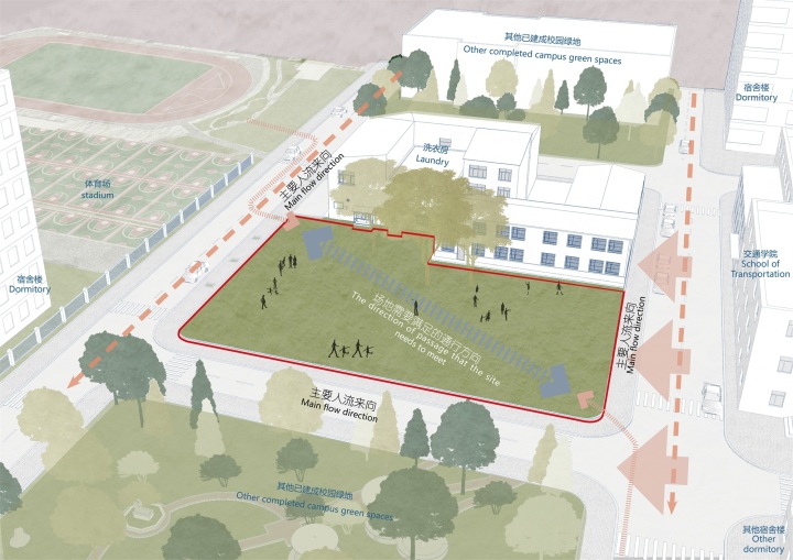 Campus landscape of Northeast Forestry University JinQiaoYuan by Poly ...