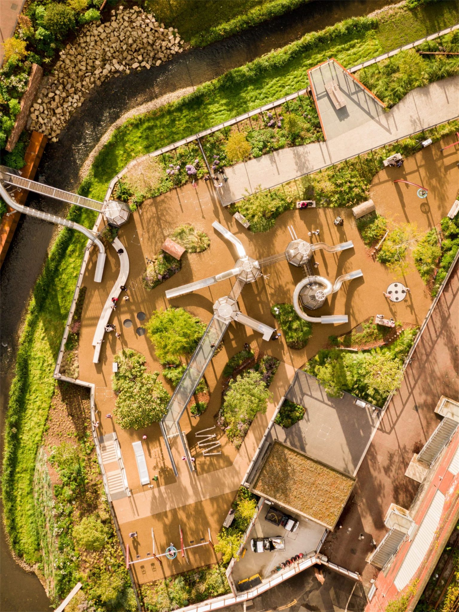 曼彻斯特梅菲尔德公园 / Studio Egret West – mooool木藕设计网