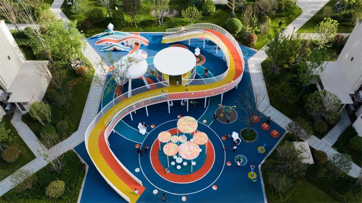 景观IP设计：西安保利·和光尘樾2期 | 心向未来，小K星际穿梭之旅 / 迪安设计 – mooool木藕设计网