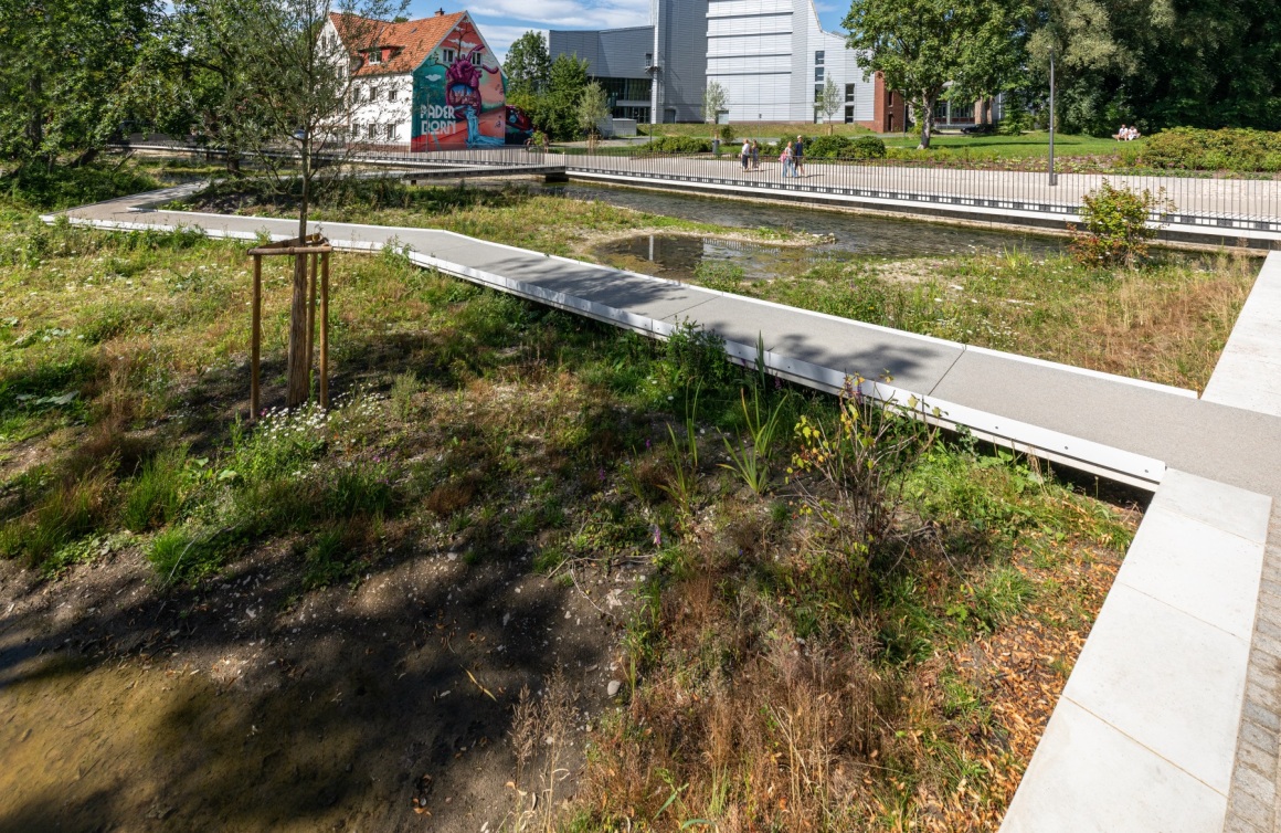 Redesign Middle Pader Springs Area, Paderborn by WES ...