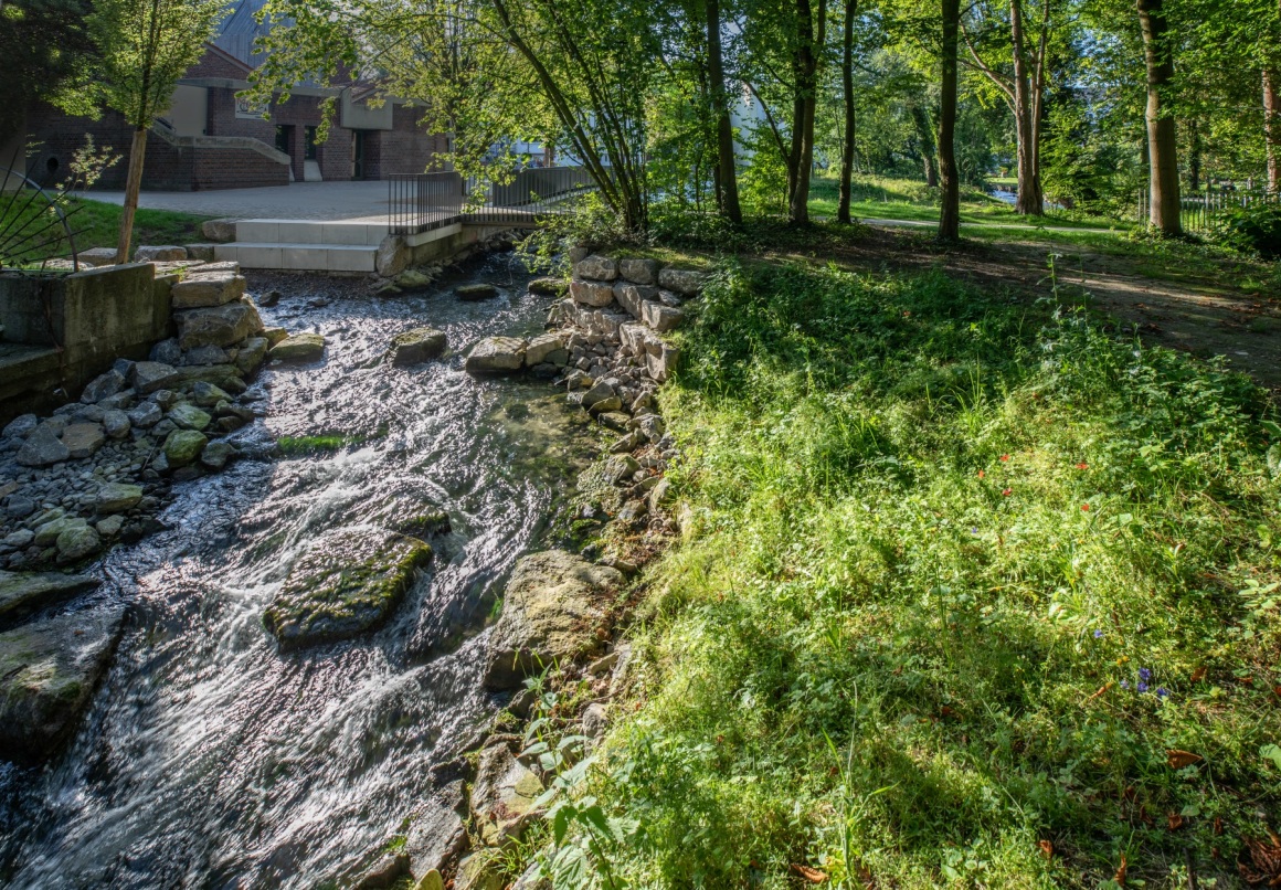 Redesign Middle Pader Springs Area, Paderborn by WES ...