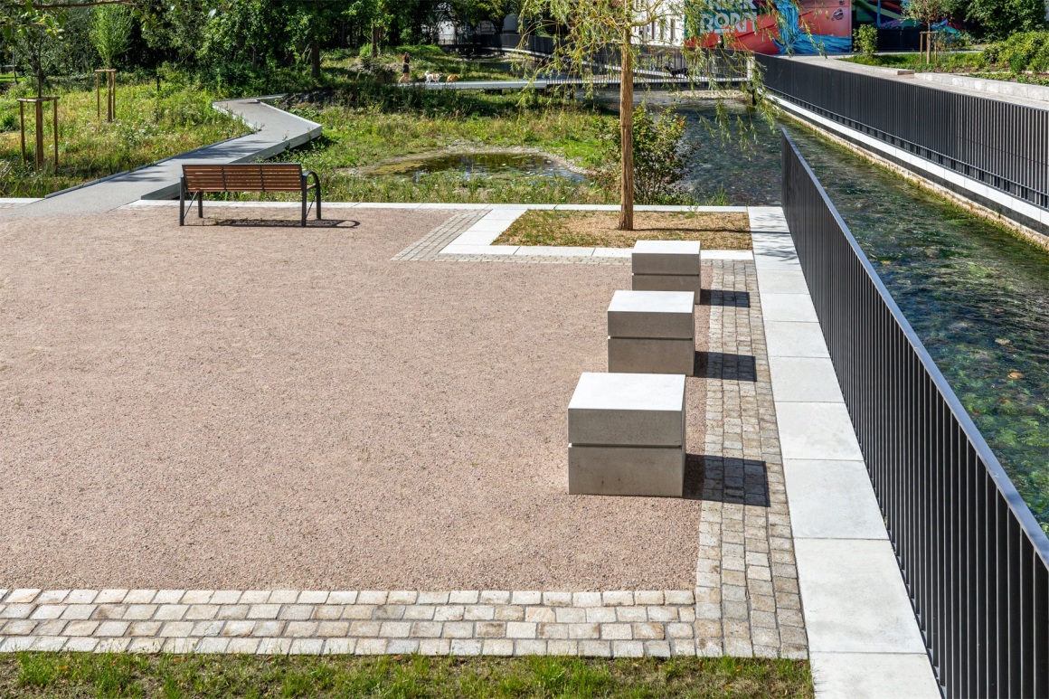 Redesign Middle Pader Springs Area, Paderborn by WES ...