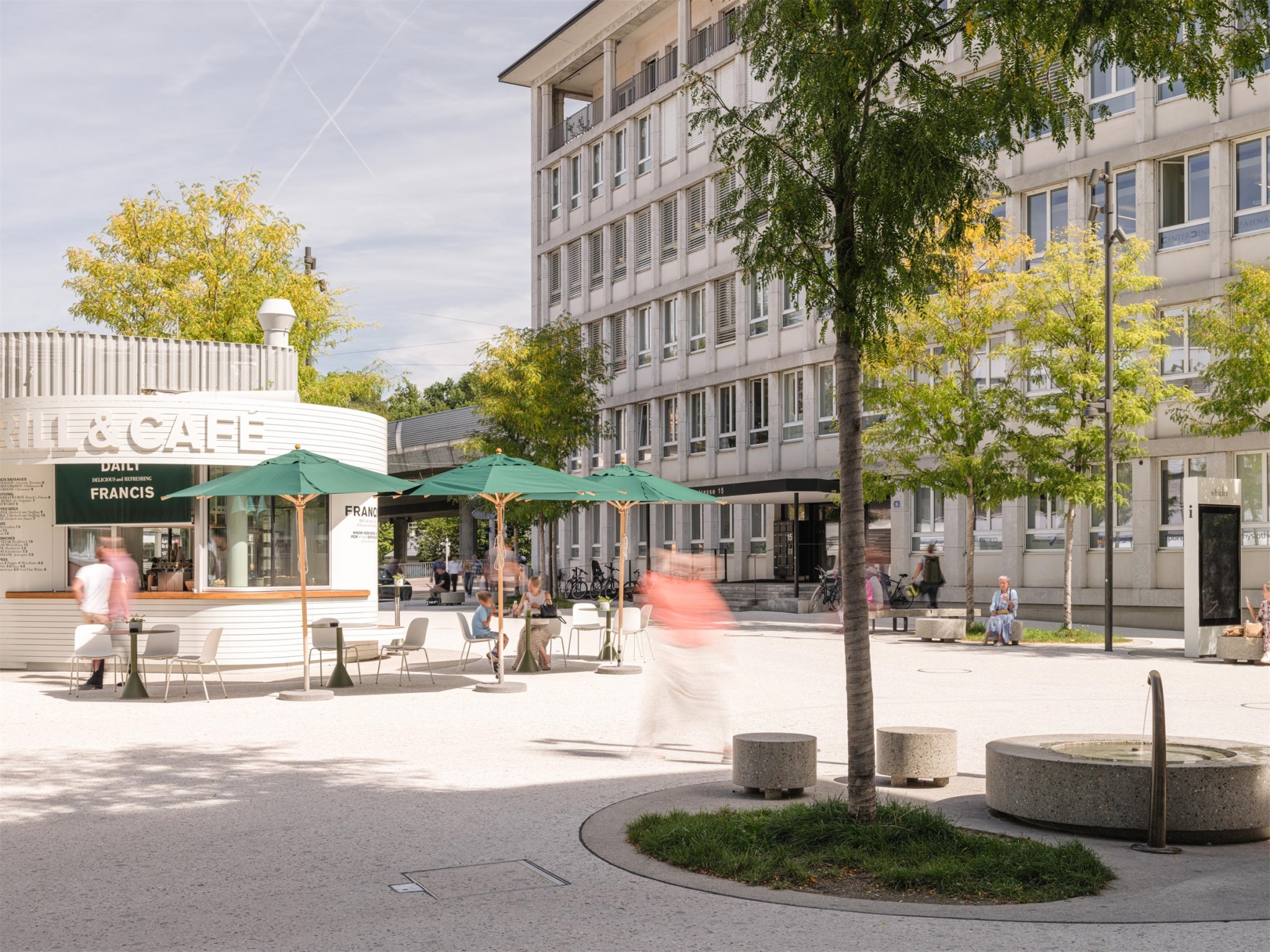 Renovation of the Sihlcity Area, Zurich by Neuland ...