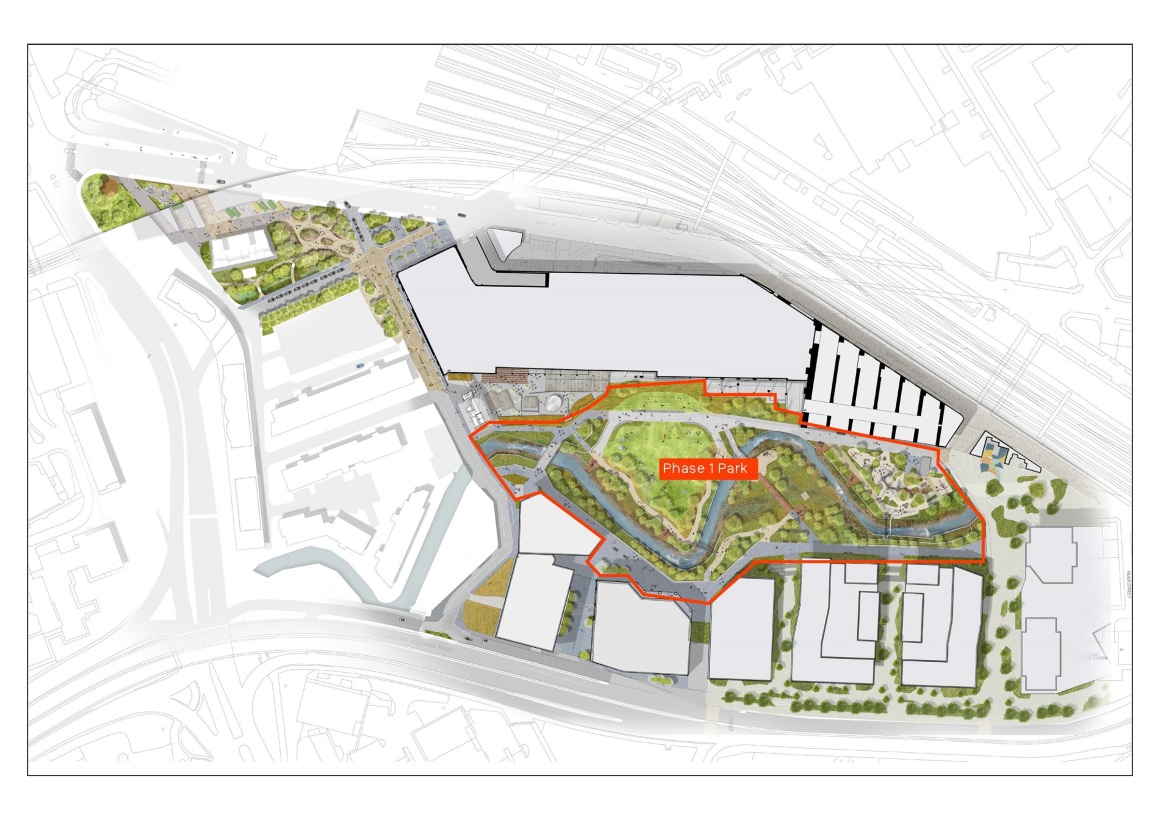 曼彻斯特梅菲尔德公园 / Studio Egret West – mooool木藕设计网