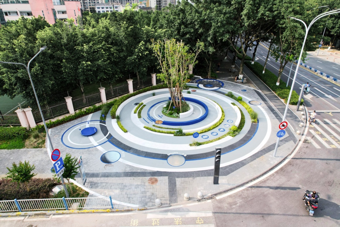 城市景观｜盛放科学梦想的街角，高新量子口袋公园 / 十作设计 – mooool木藕设计网