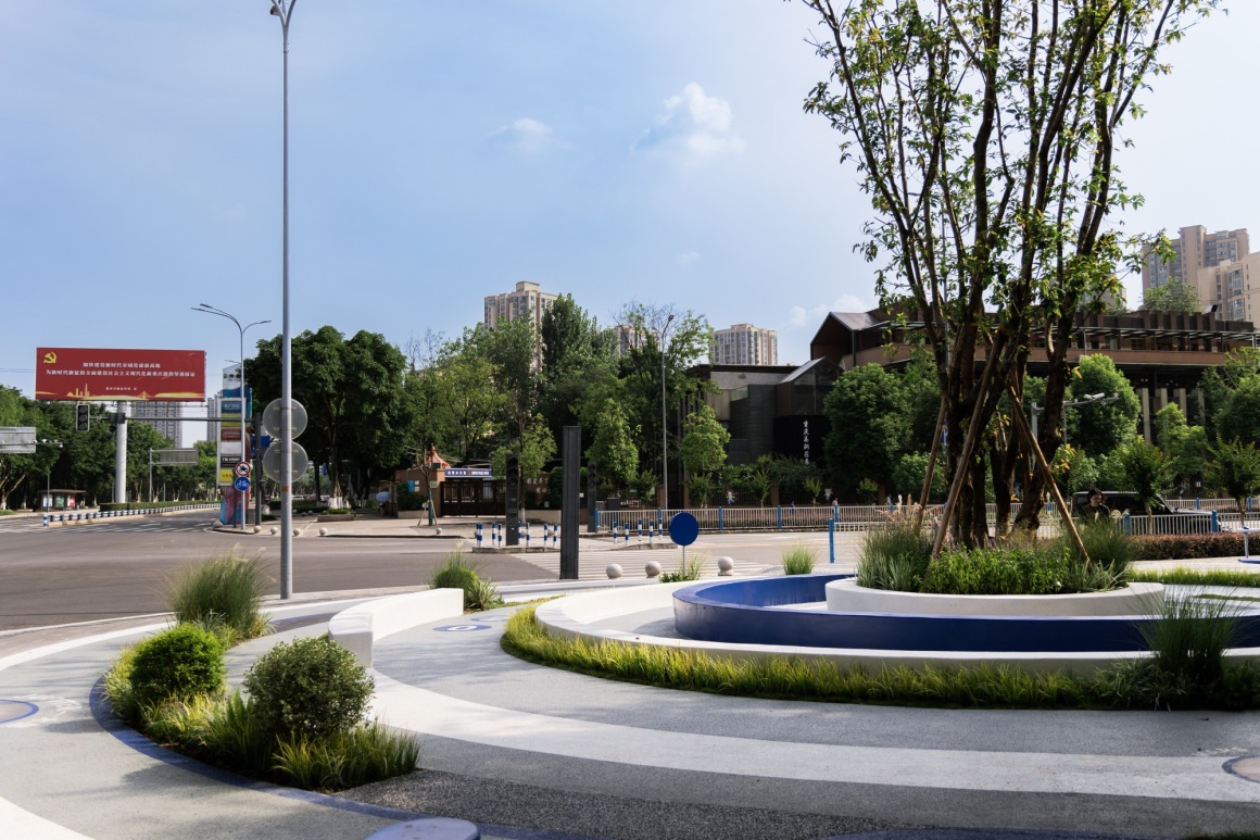 High-Tech Quantum Pocket Park by 10Design – mooool