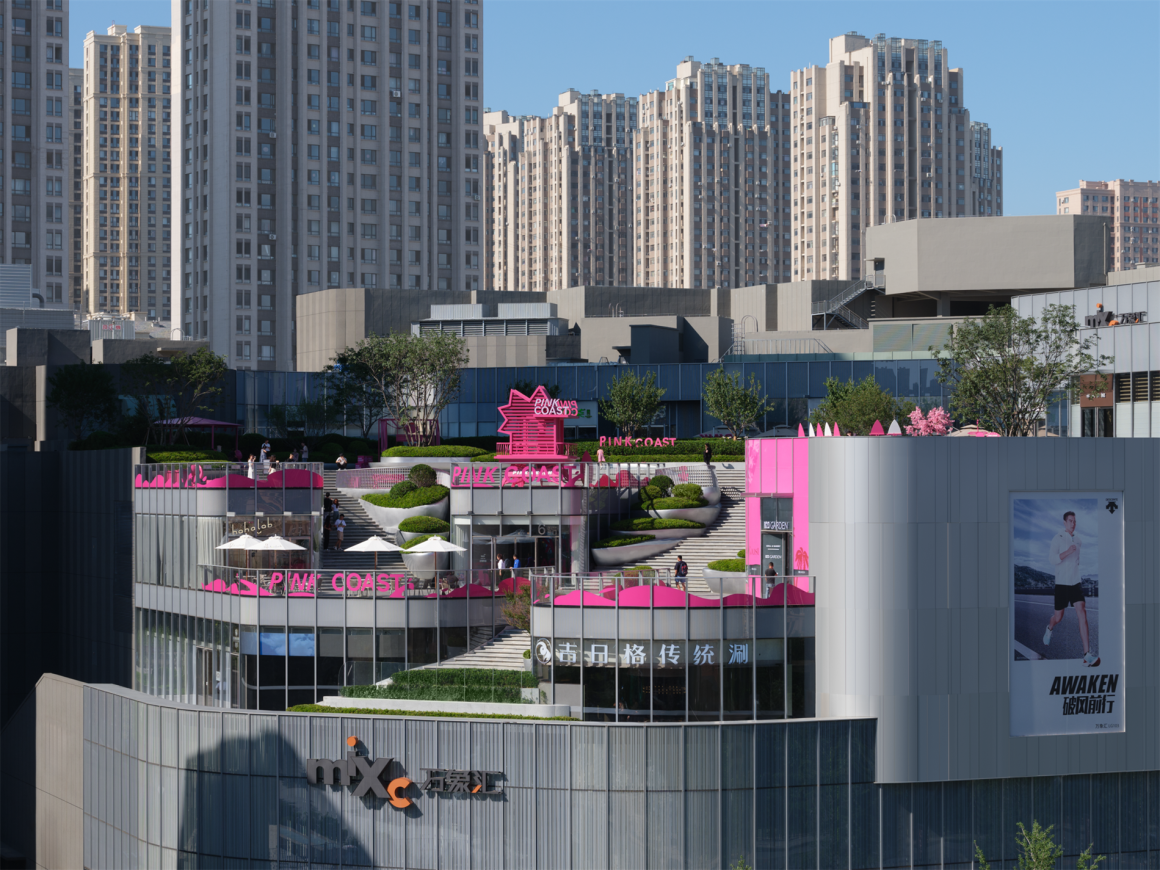 The MixC, Dalian by PERCENT LANDSCAPE DESIGN STUDIO – mooool