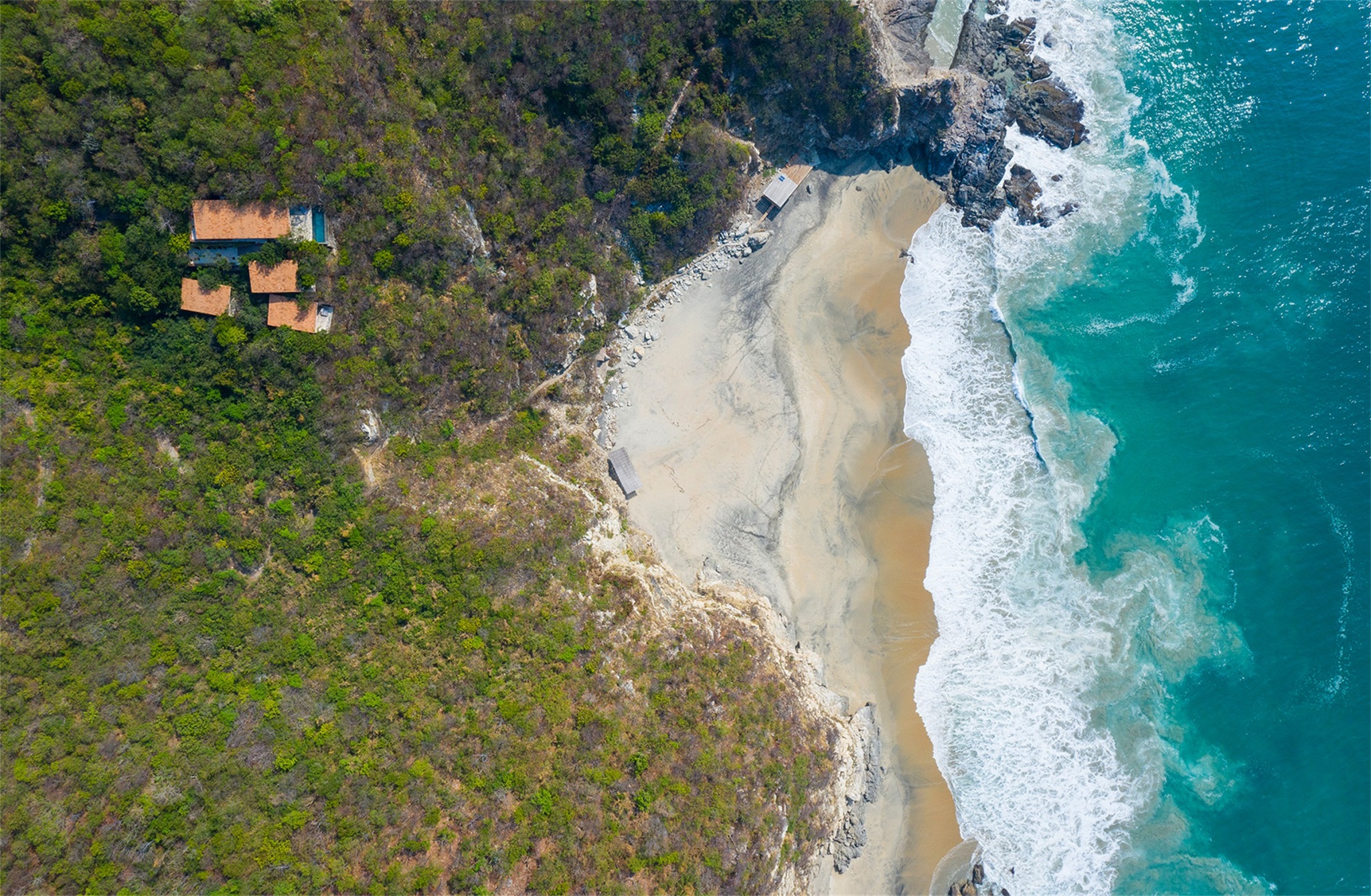 墨西哥埃尔托隆海滨住宅 II / IUA Ignacio Urquiza Arquitectos + apda – mooool木藕设计网