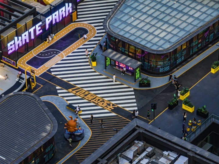 Tianjin Zhonghai UNIMALL Rooftop Skateboard Park by DAGA Architects – mooool