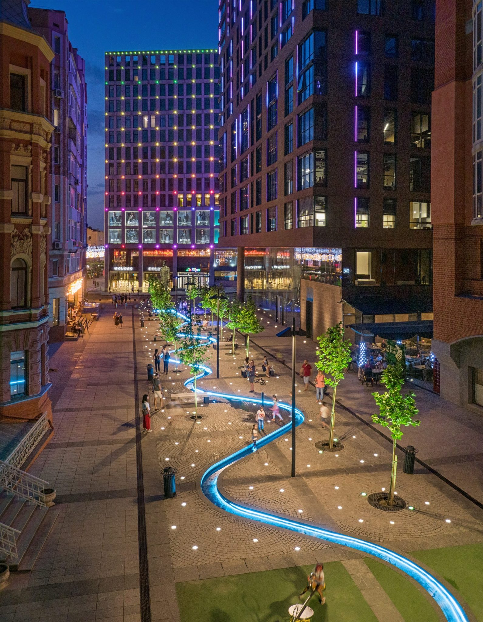 乌克兰城市步行街景观设计 / FILIMONOV & KASHIRINA architects – mooool木藕设计网