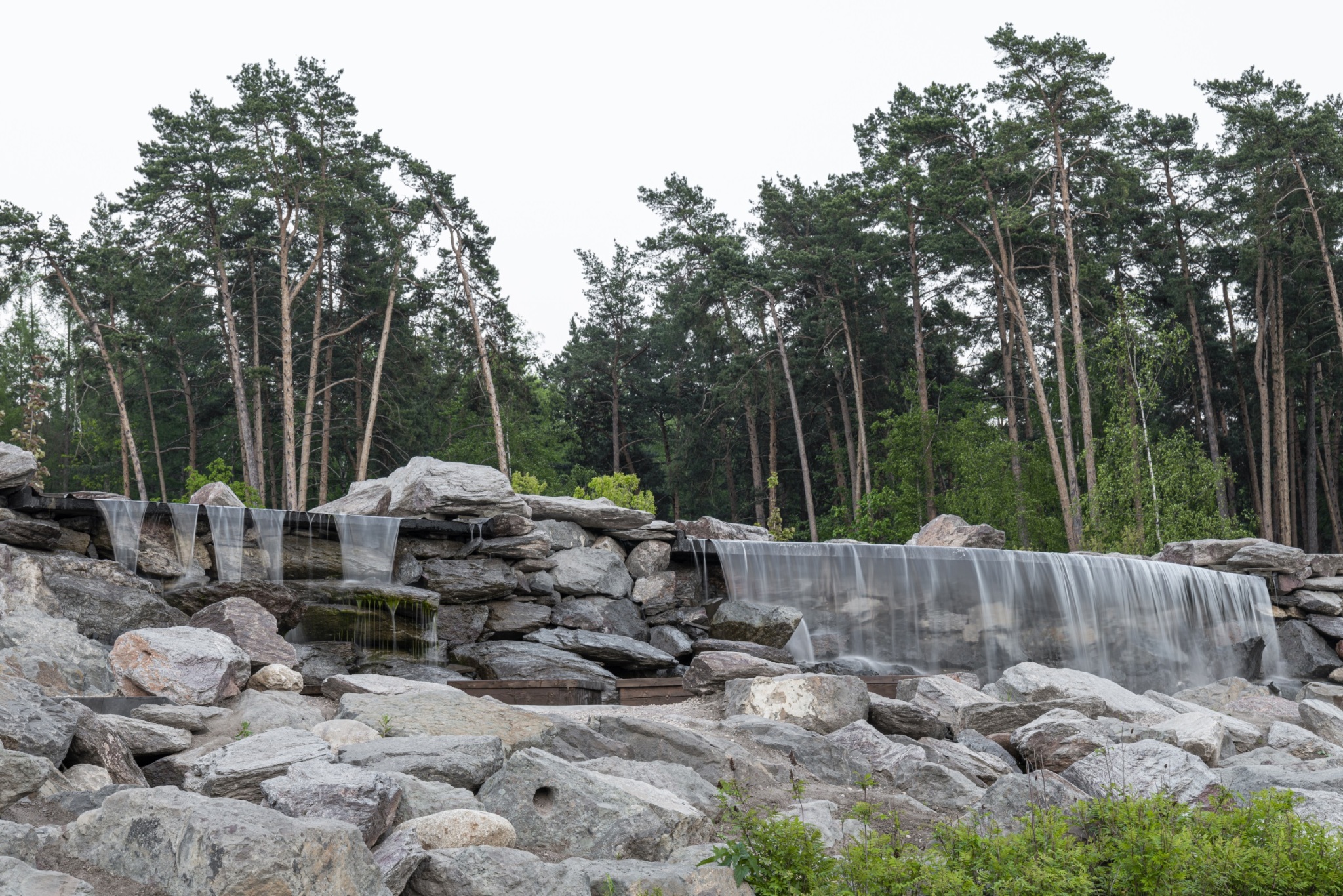 俄罗斯马列维奇公园瀑布 / Basis Architectural bureau – mooool木藕设计网