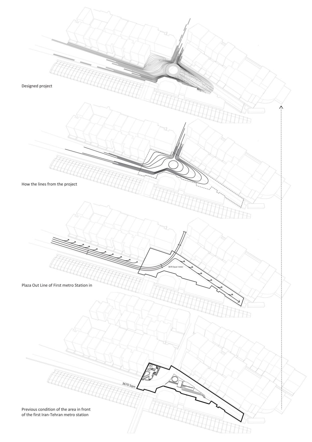 伊朗德黑兰 · 车站入口广场空间更新 / CAAT Studio – mooool木藕设计网