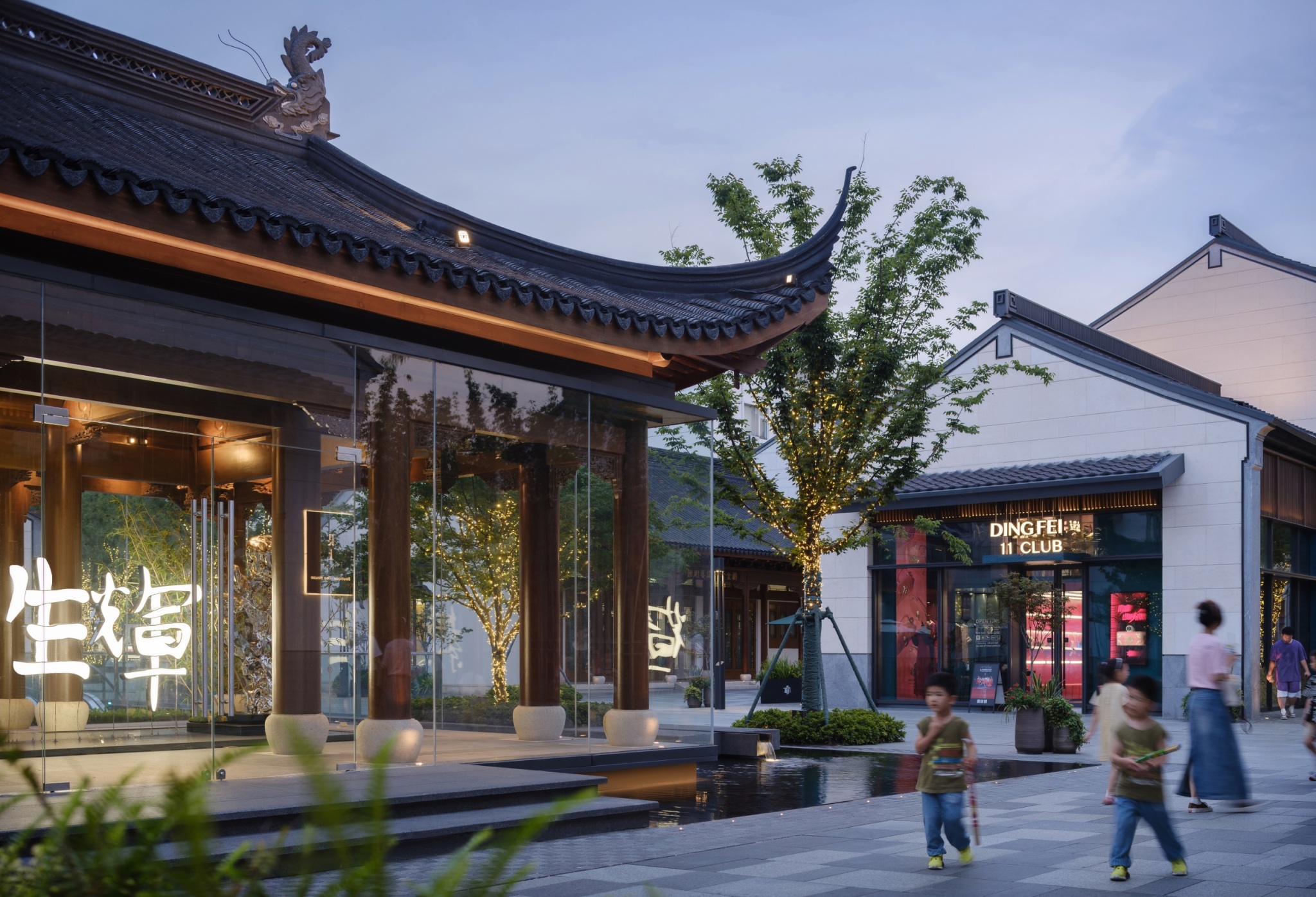 苏州金普顿竹辉酒店＆中海环宇荟商业 / USAD都境景观 – mooool木藕设计网